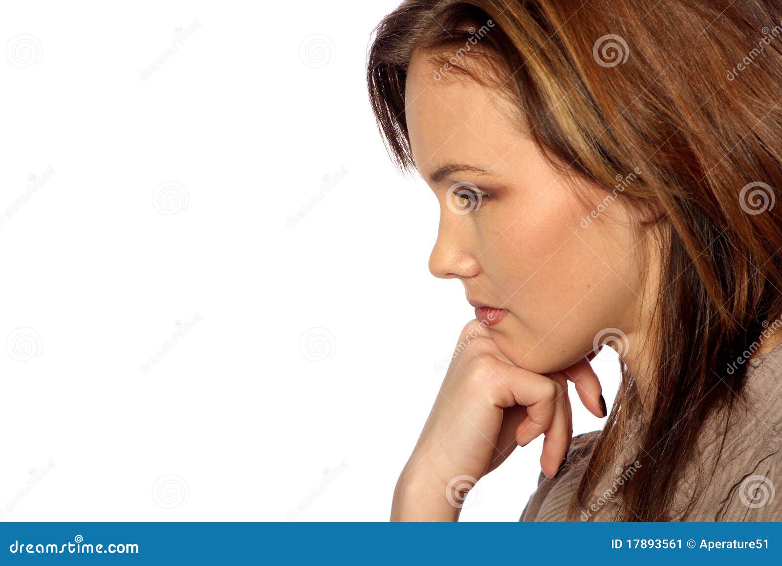 Deep thought stock image. Image of future, young, thinking - 17893561