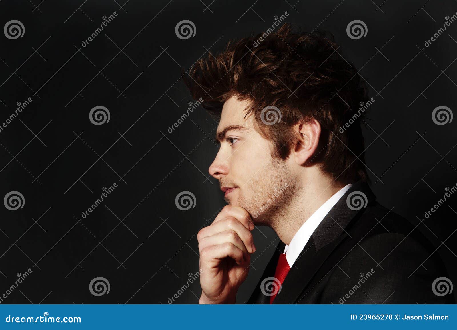 Deep in thought stock photo. Image of light, thinking - 23965278