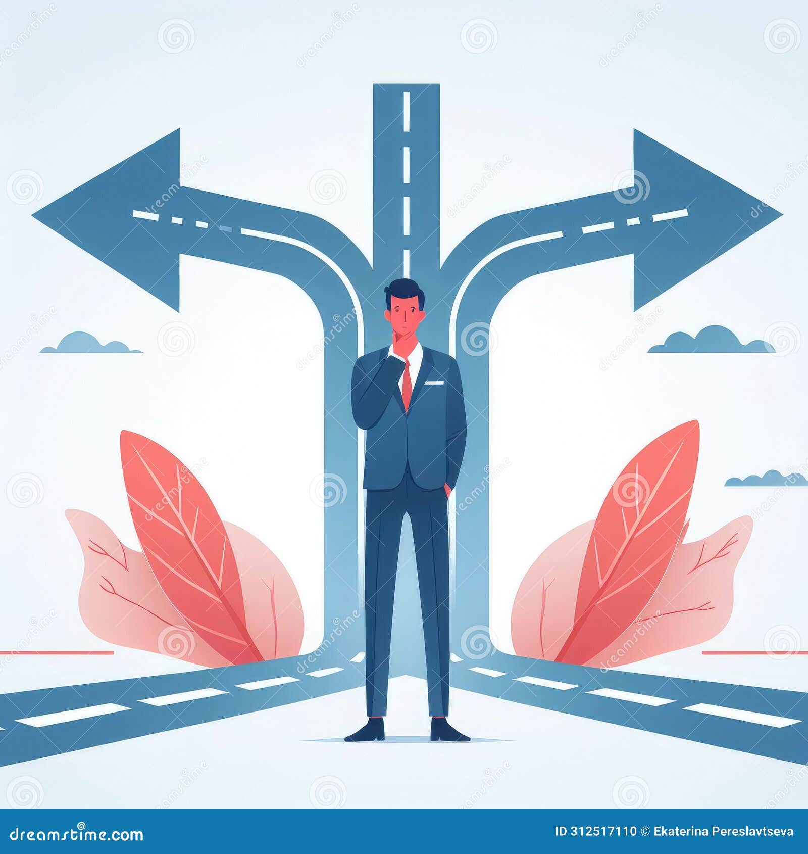 He is Deep in Thought, Possibly Contemplating Which Path To Take Stock ...