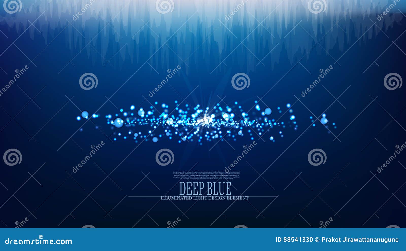 , deep stock vector. Illustration of light, illuminated - 88541330