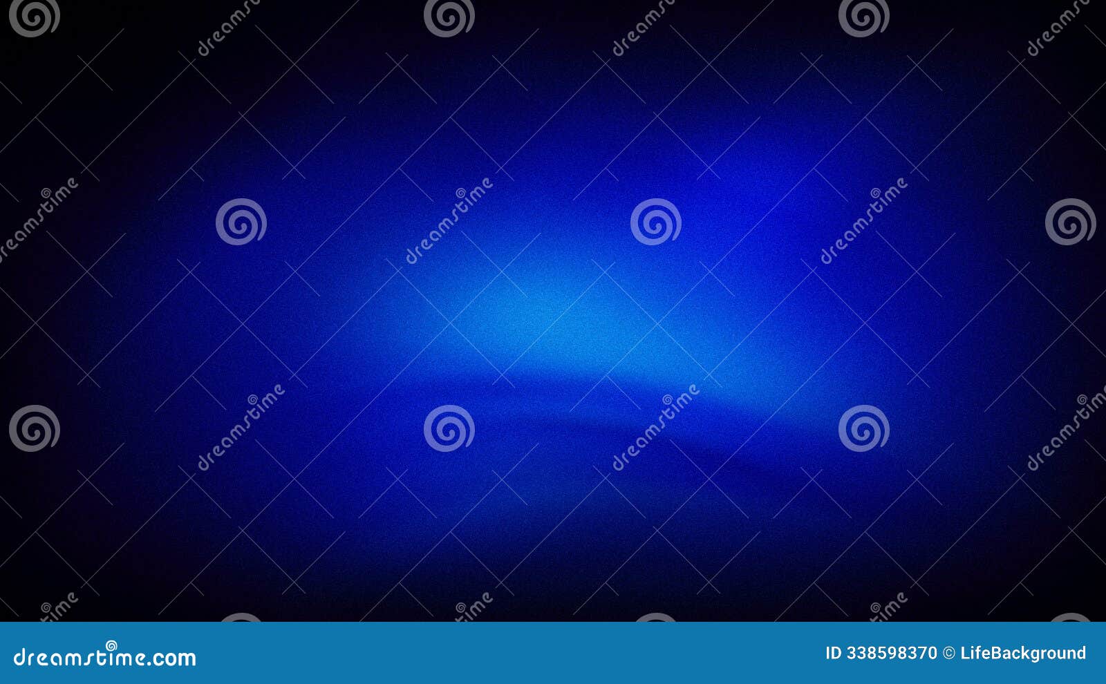 A Deep, Vibrant Blue Gradient with a Smooth, Grainy Texture, Blending ...