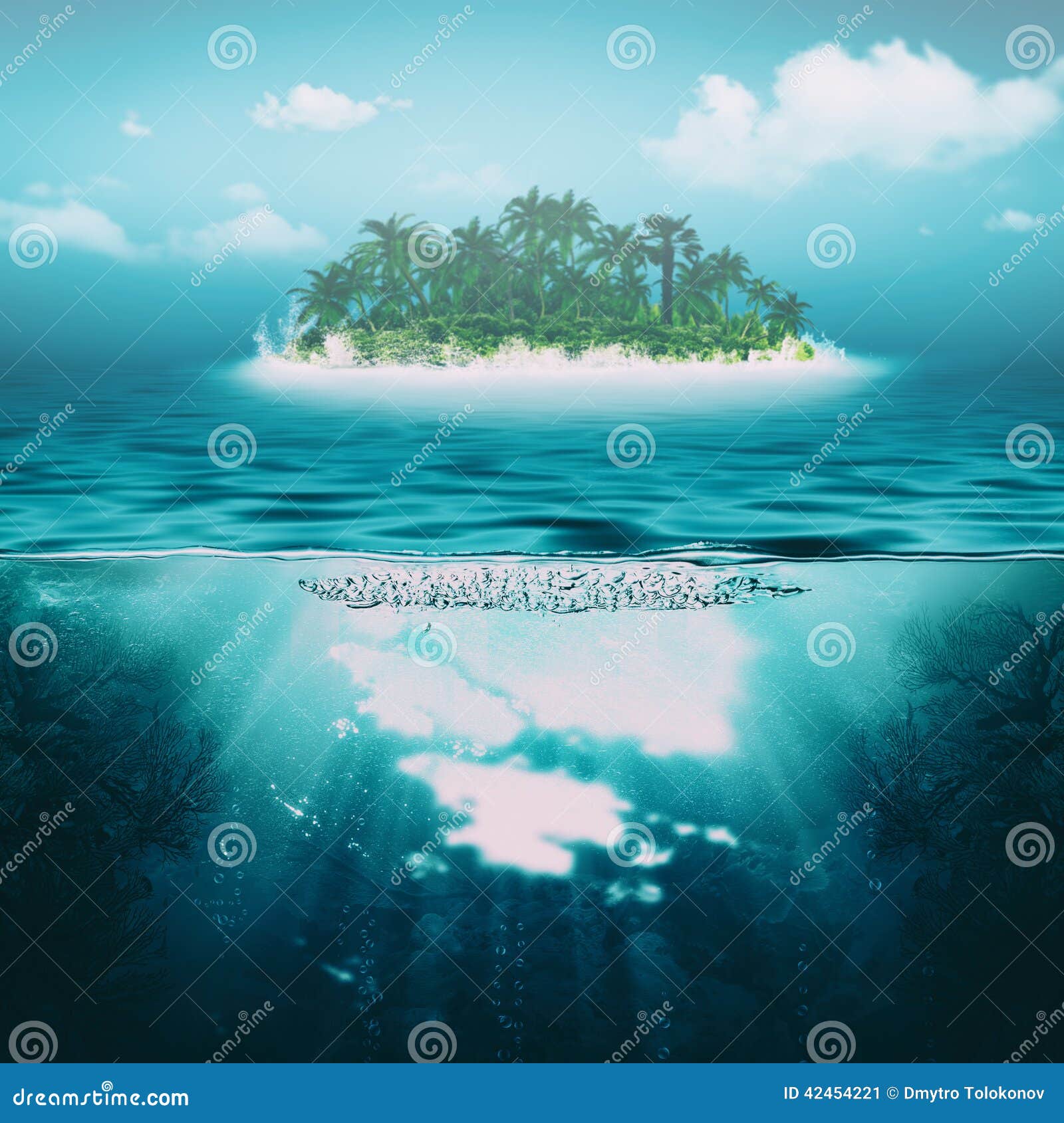 In the deep water stock image. Image of freedom, ocean - 42454221