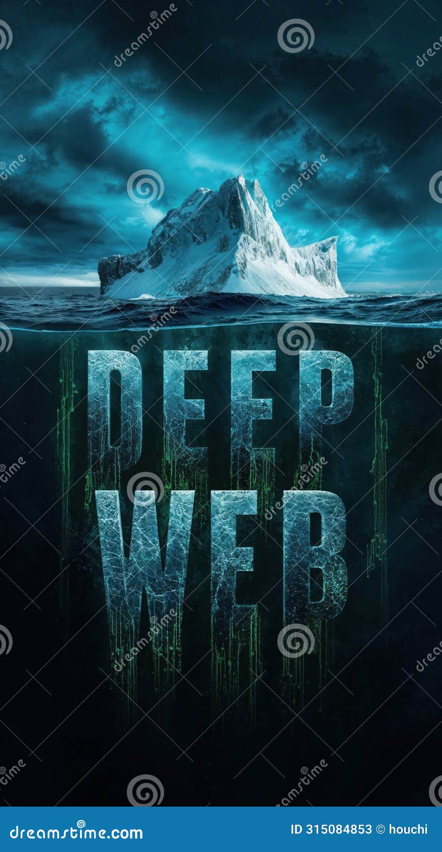 The Deep Web Concept Art. Unveiling The Deep Web: Exploring The Hidden ...