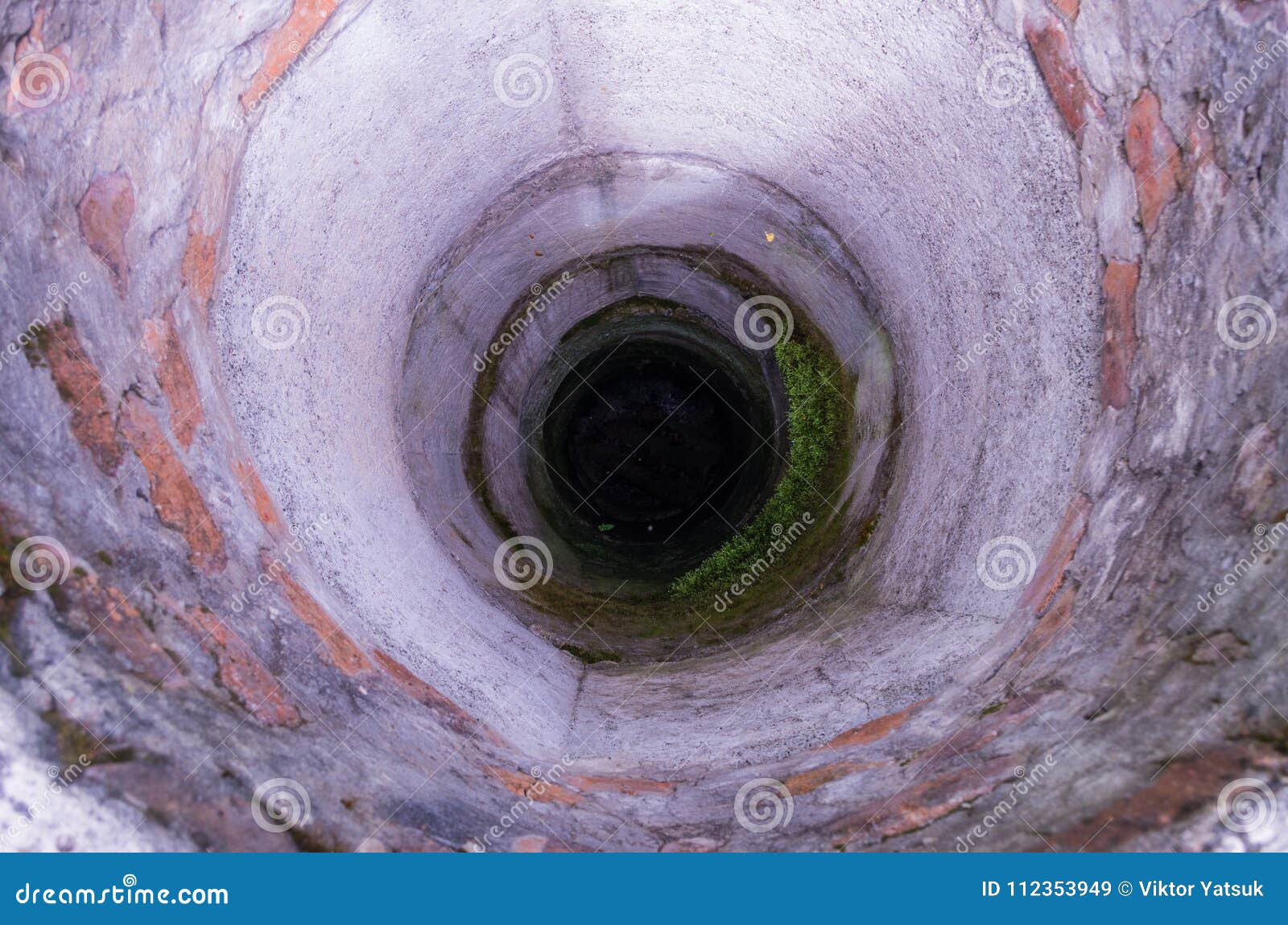 A Deep Well without Water. Source of Water without Water Stock Image ...