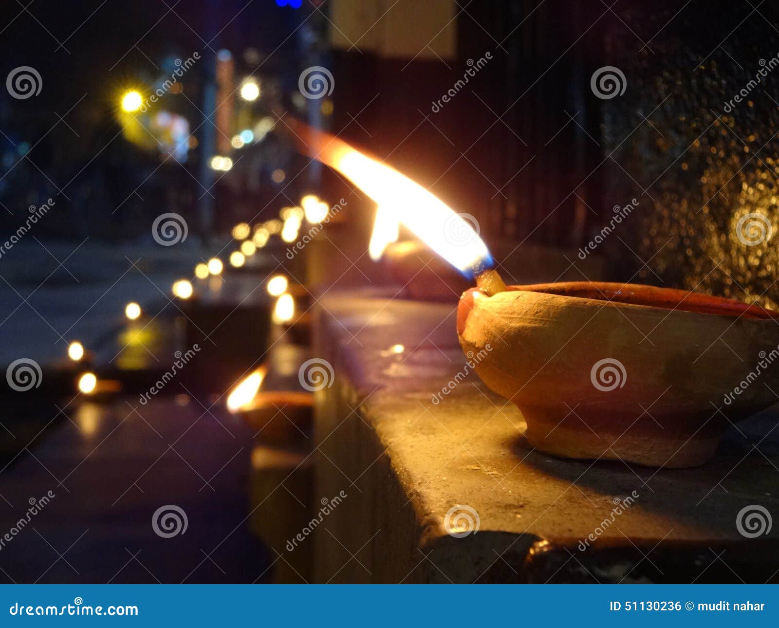 Deepak stock photo. Image of time, diwali, macro, light - 51130236