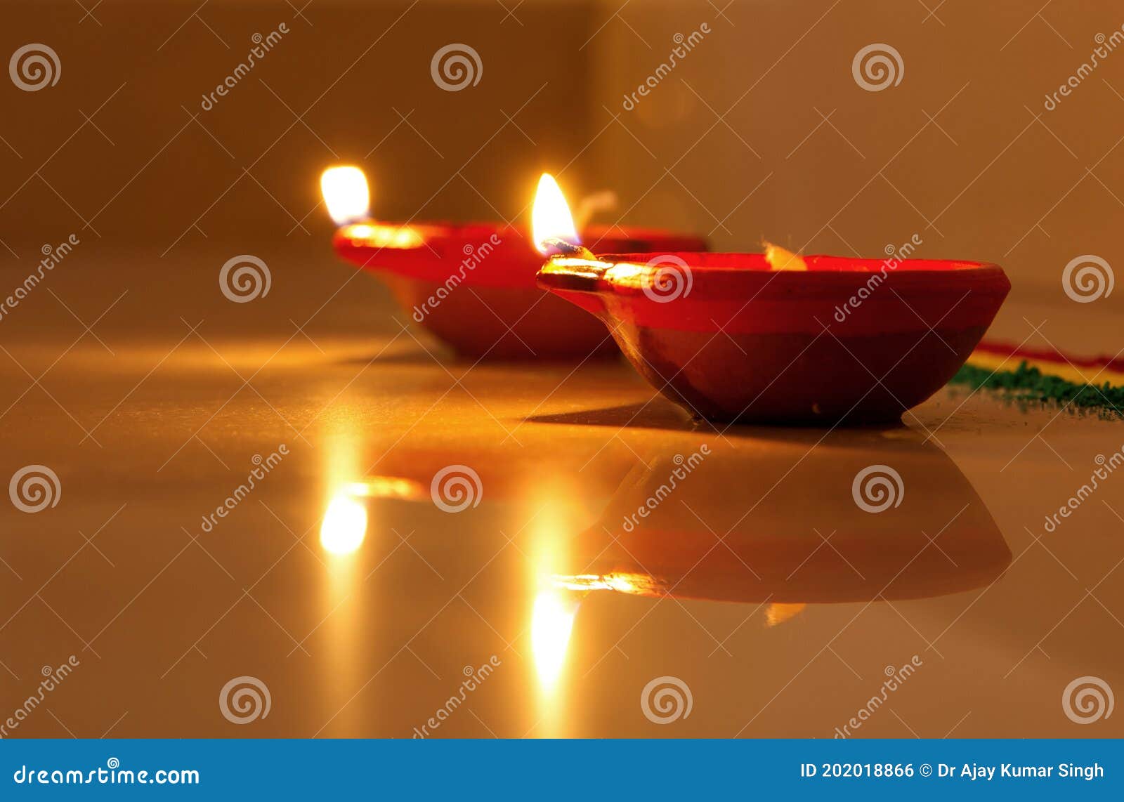 Deepak with flame stock photo. Image of light, glowing - 202018866