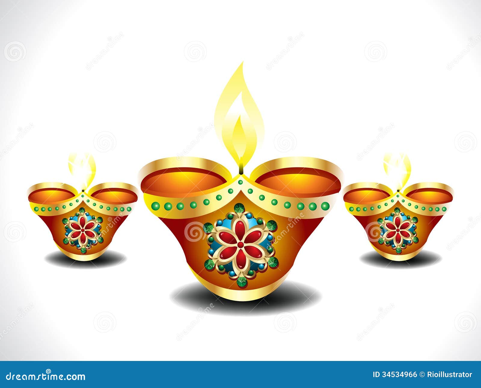 Deepak set background stock vector. Illustration of backdrop - 34534966