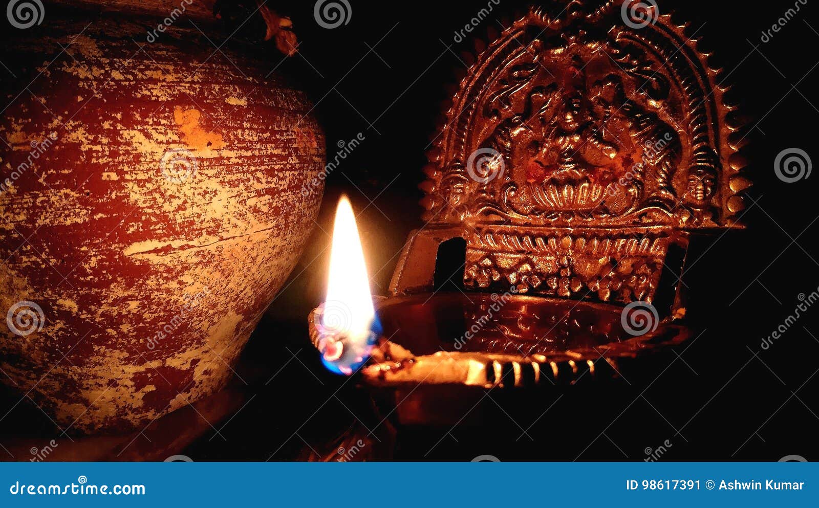 Deepam & X28; a Light in the Dark& X29; Stock Image - Image of deepam ...