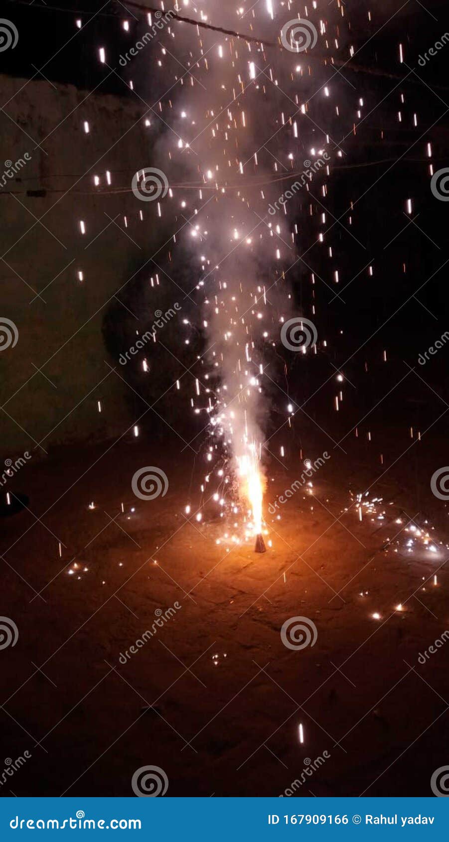 Deepawali Celebration Images by Cracking Crackers and Lightening ...