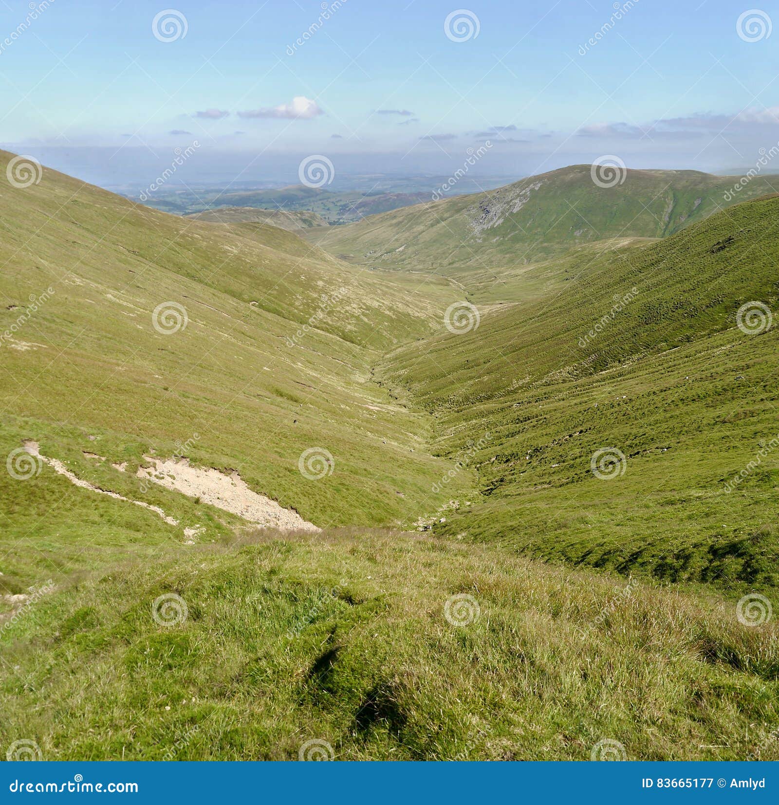 Deepdale, Lake District stock image. Image of hillside - 83665177