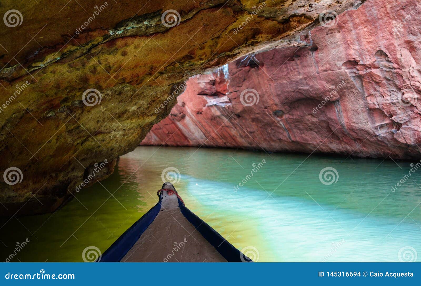 Deeper in the Narrow Canyon Stock Photo - Image of natural, leisure ...