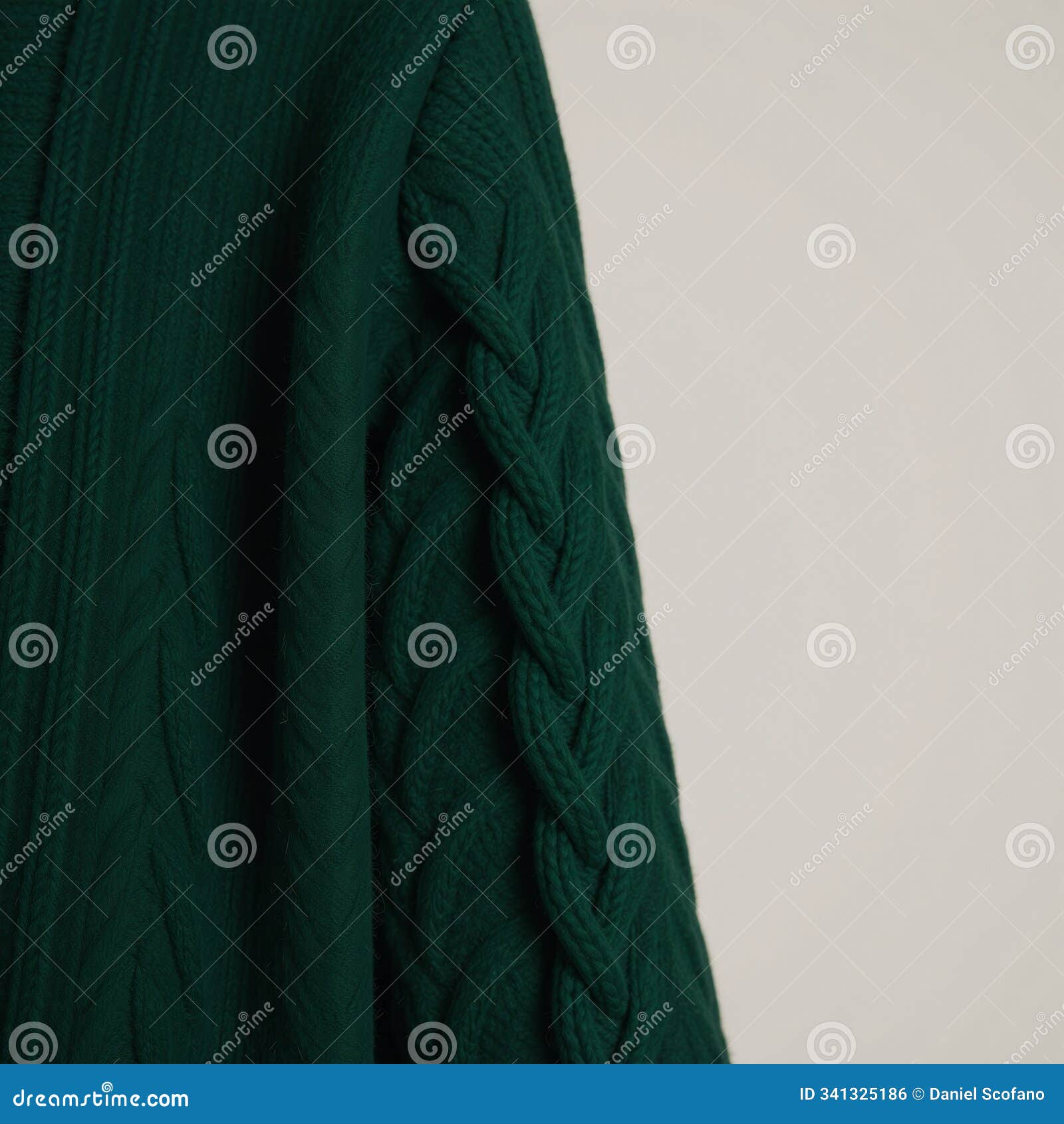 Deepforest Green Cable Knit Texture Stock Illustration - Illustration ...