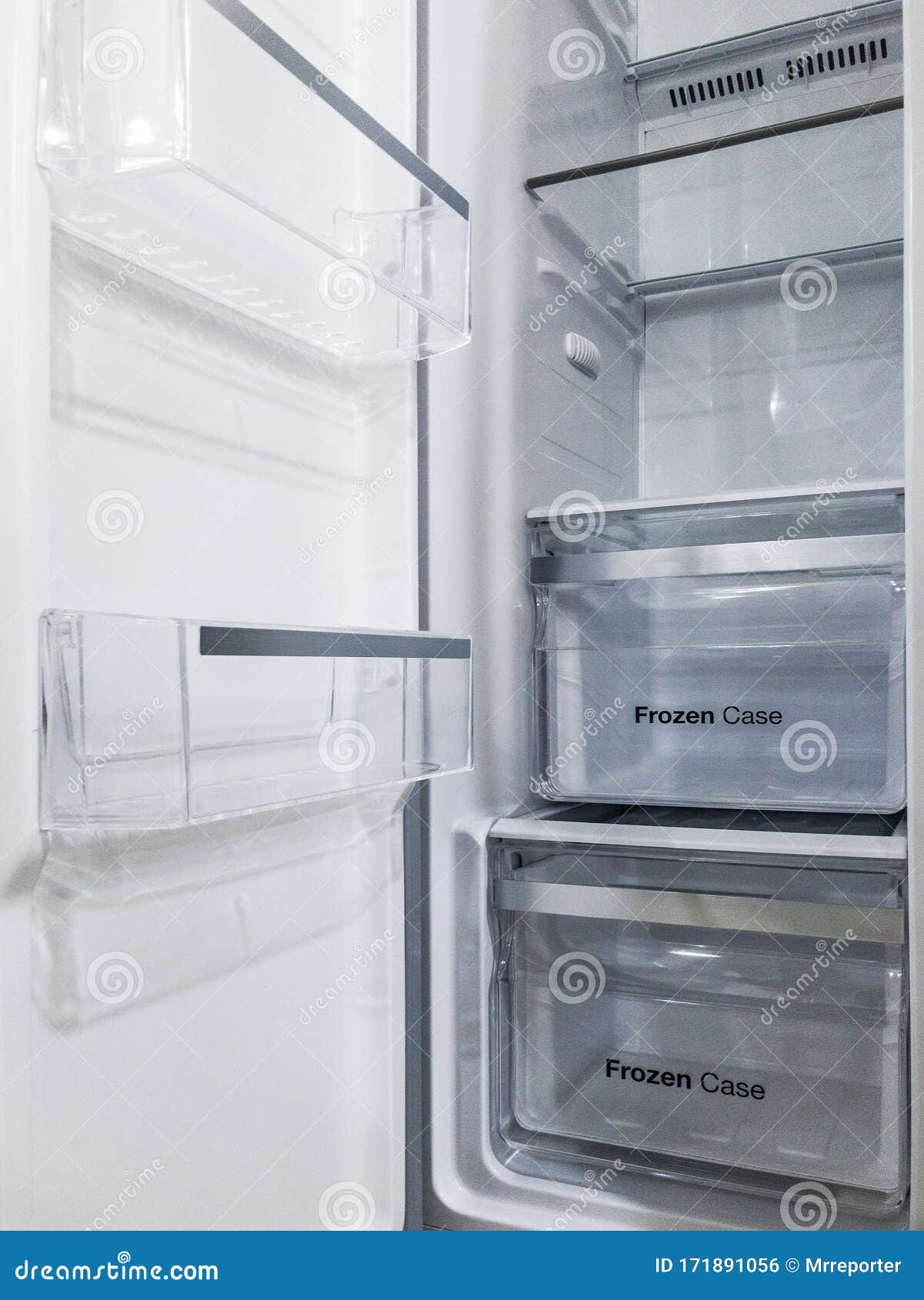 The deepfreezer stock photo. Image of open, deep, opened - 171891056