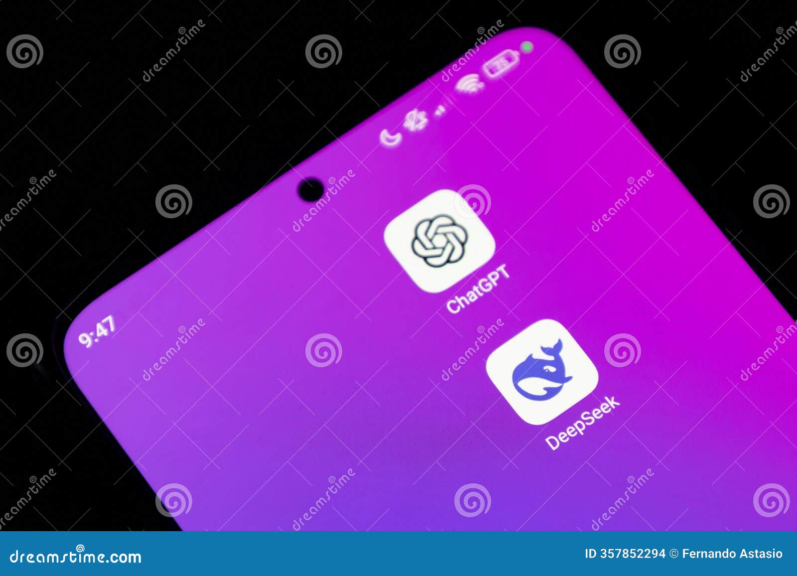 ChatGPT Banner Background. Blueprint Style Typography For AI Technology ...