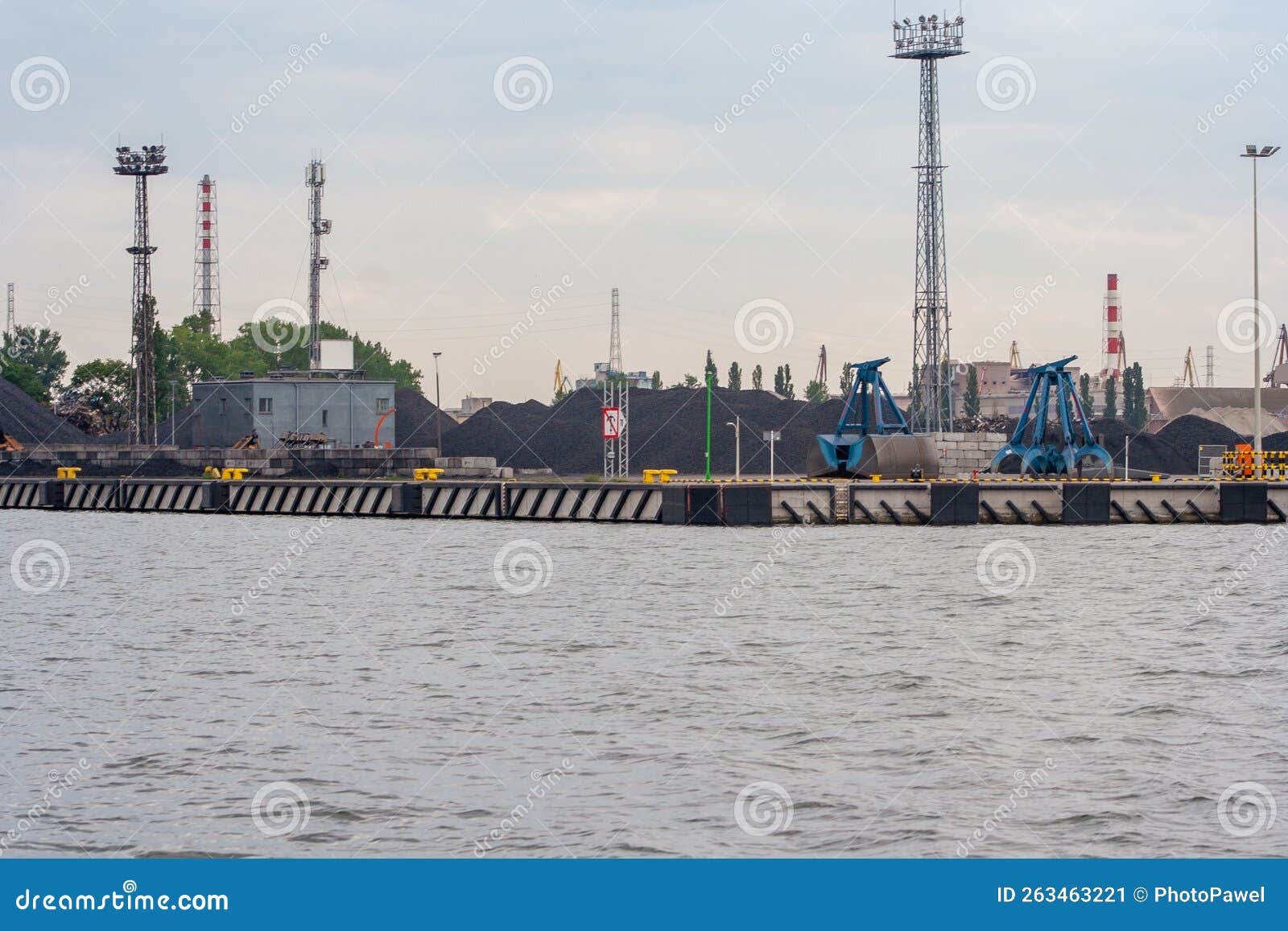 Deepwater Container Terminal in Gdansk. Large Port Cranes Editorial ... Deepwater Container Terminal in Gdansk. Large Port Cranes Editorial ...
