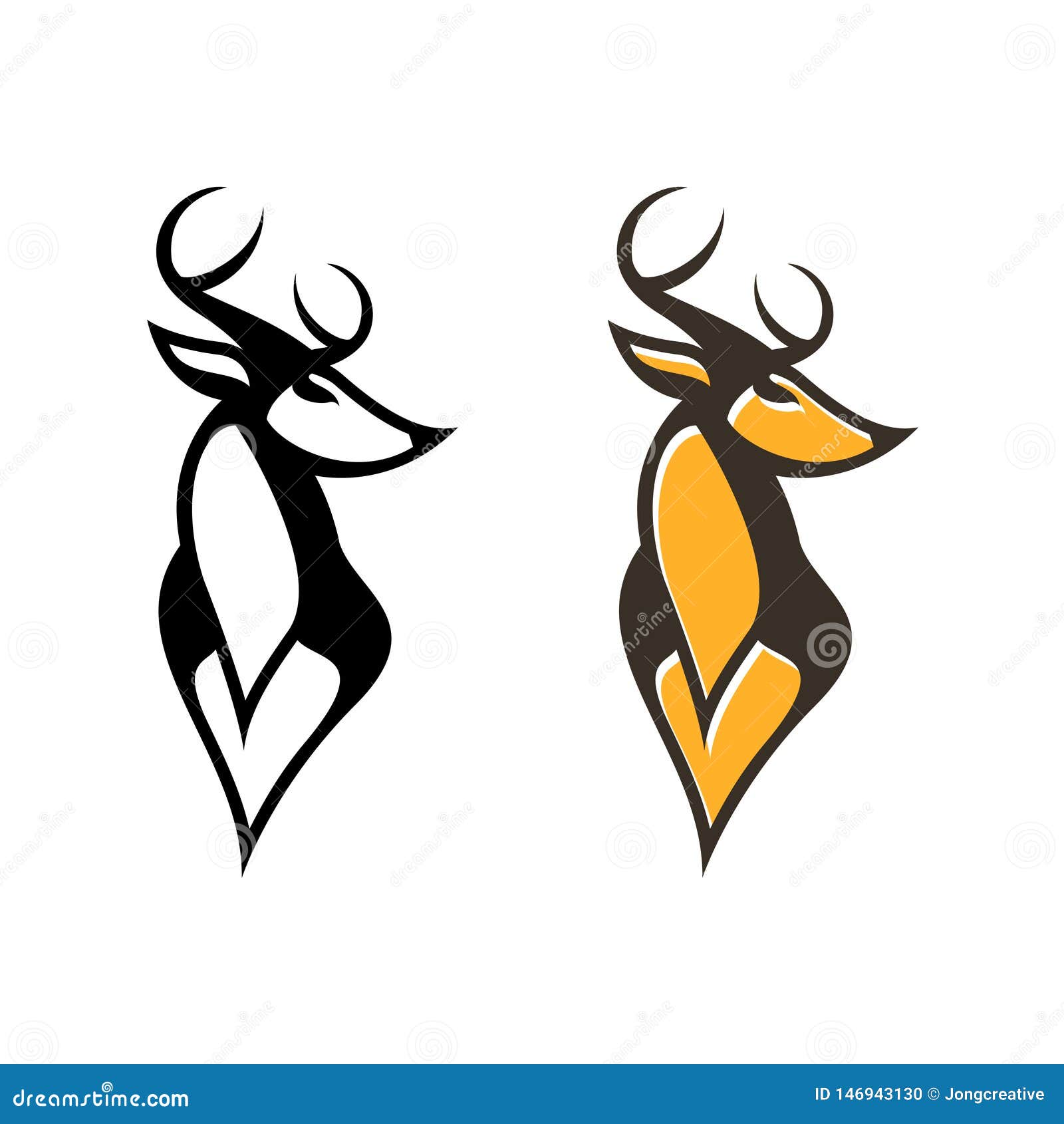 Buck Head Vector | CartoonDealer.com #62563992