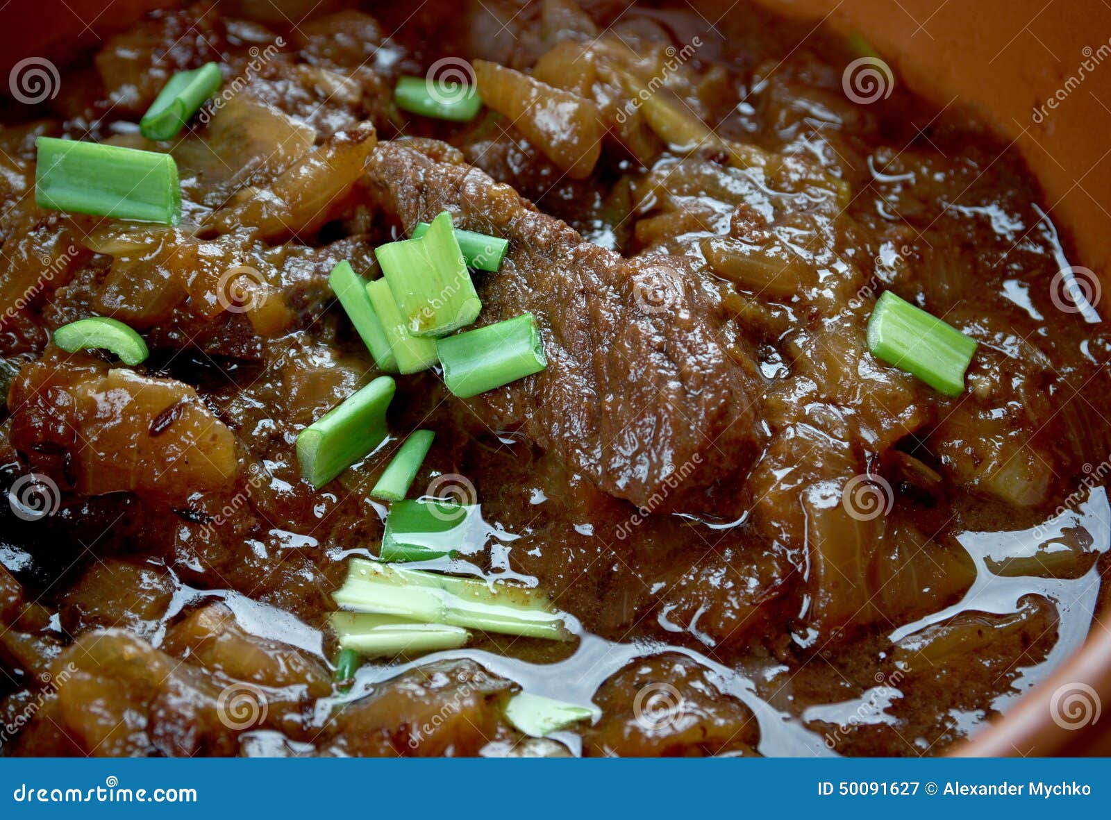 Deer ragout stock image. Image of food, herbs, vegetable - 50091627