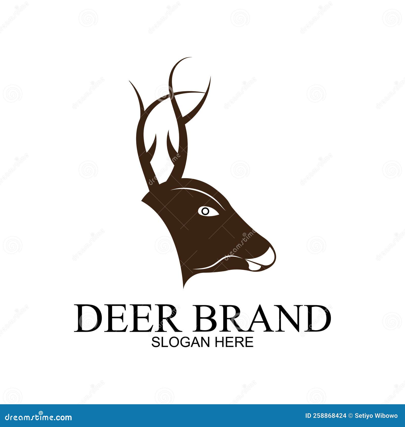 Deer Vector Icon Illustration Design Stock Vector - Illustration of ...