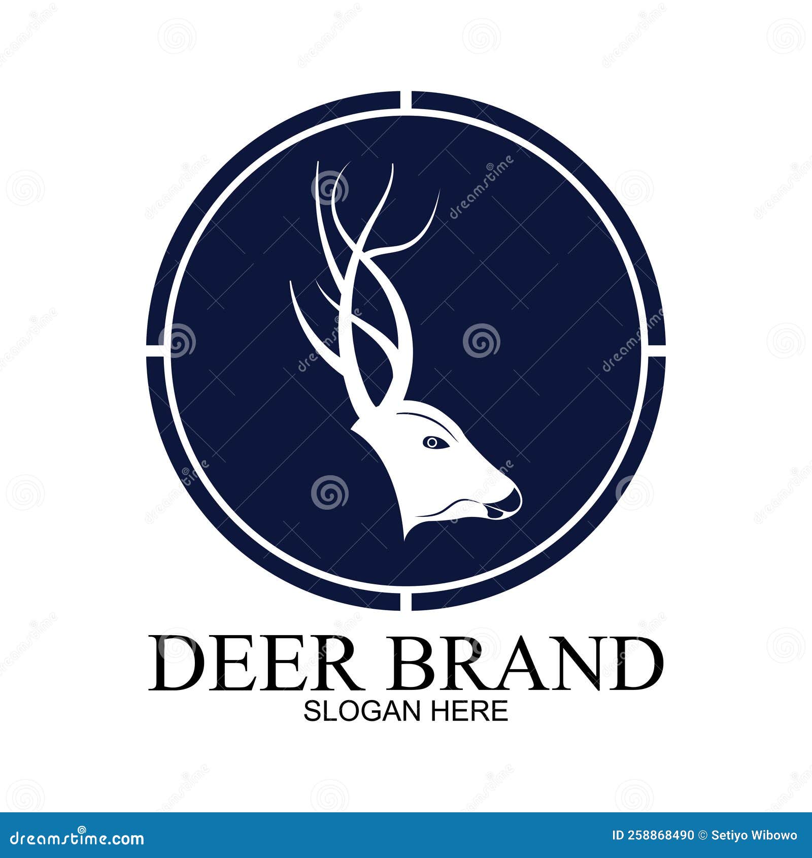 Deer Vector Icon Illustration Design Stock Vector - Illustration of ...