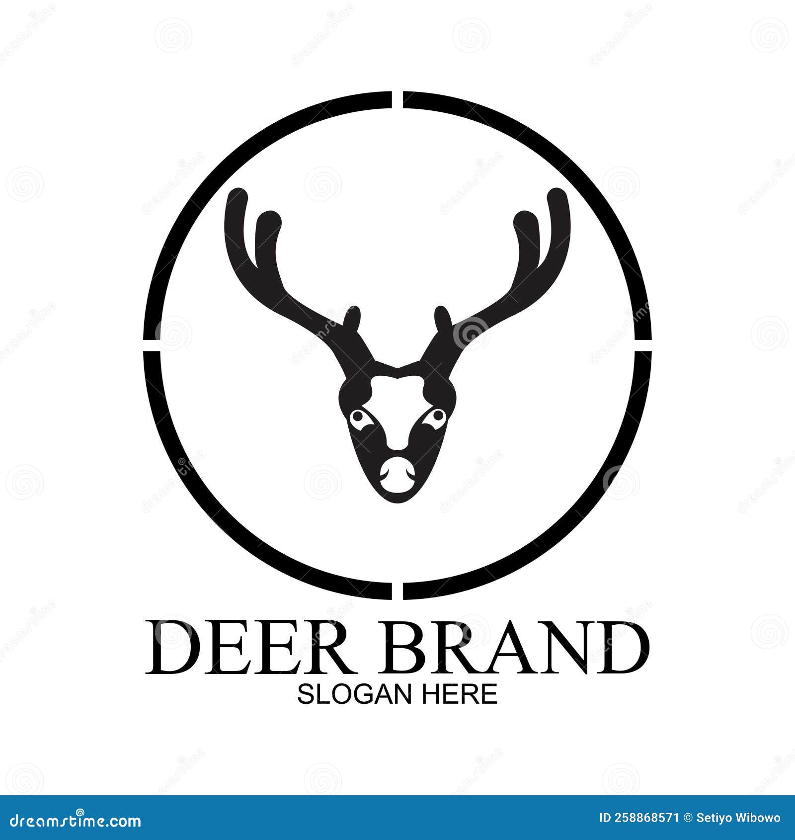 Deer Vector Icon Illustration Design Stock Vector - Illustration of ...