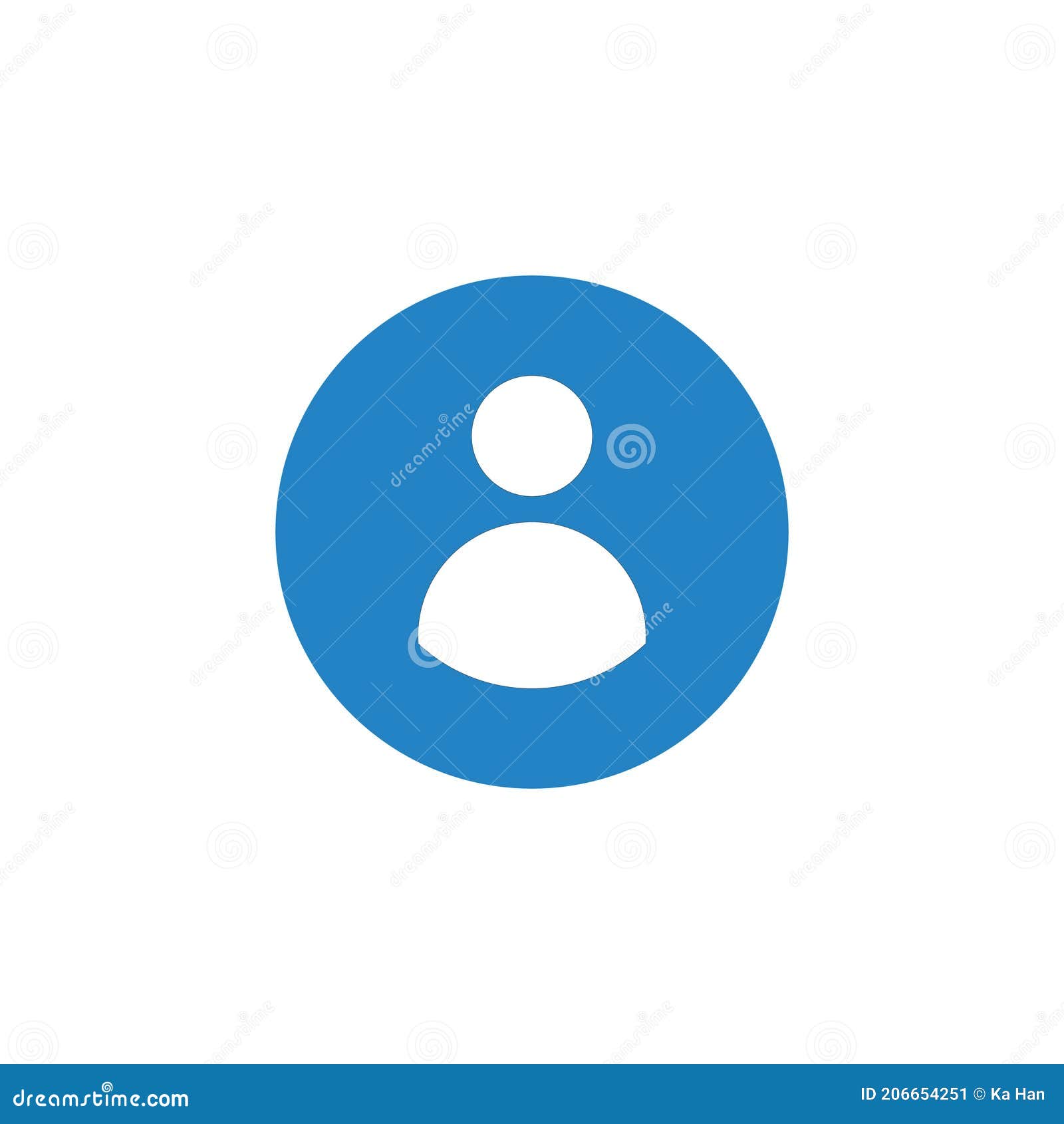 Default Avatar Profile Icon Vector in Flat Style. Social Media User ...