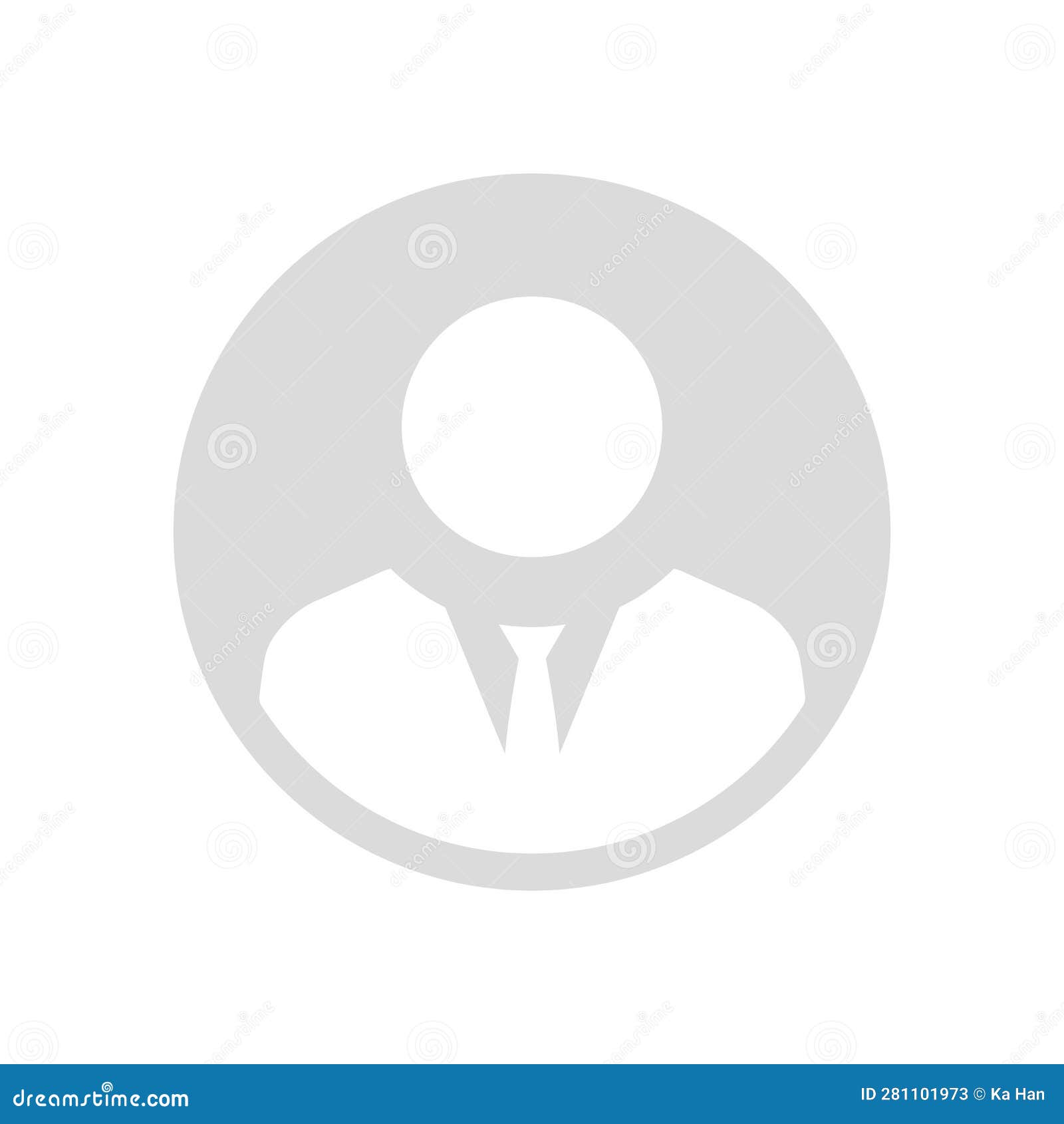 Default Employee Avatar Profile Icon Vector. Businessman Photo Stock ...