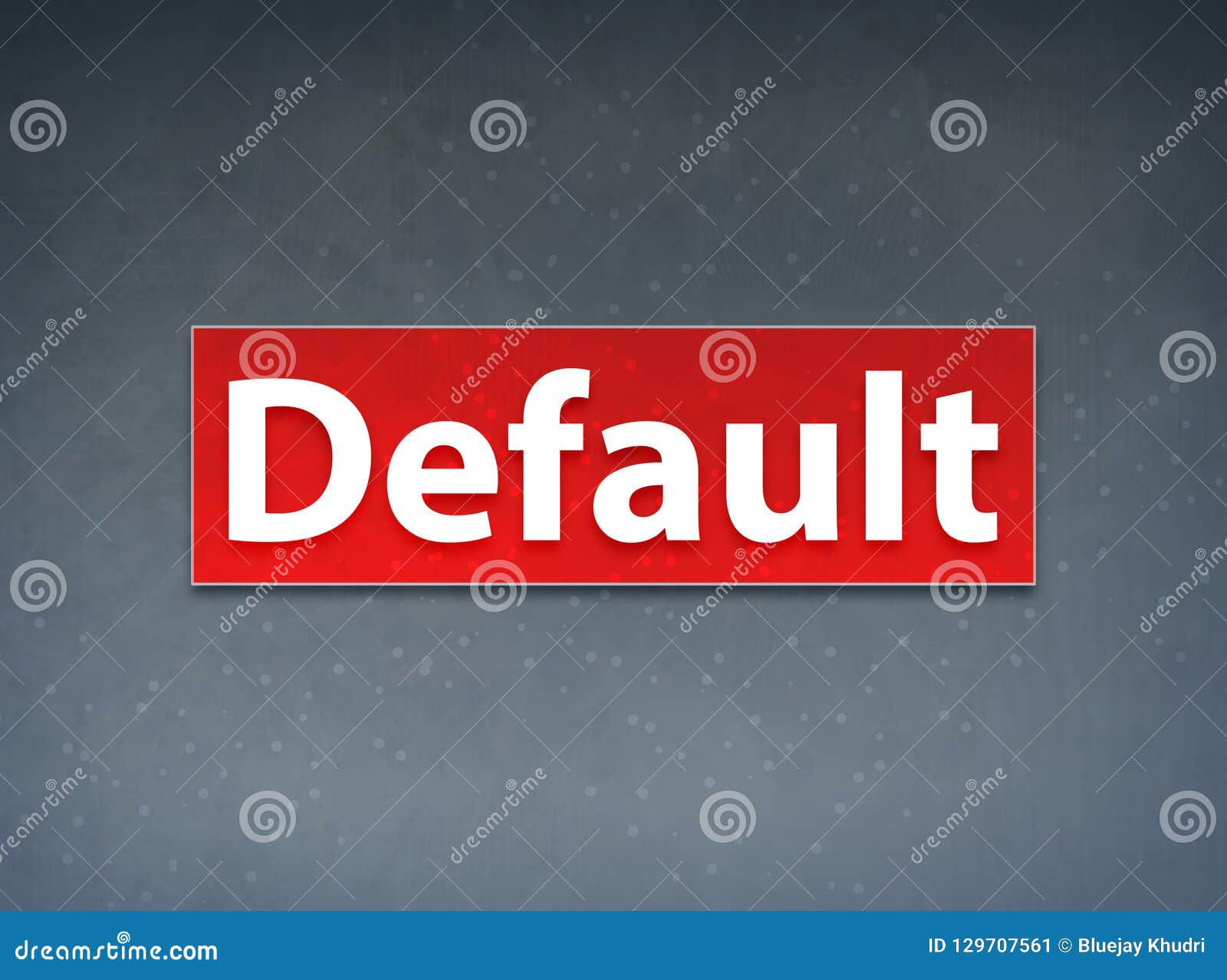 Default Red Banner Abstract Background Stock Illustration ...