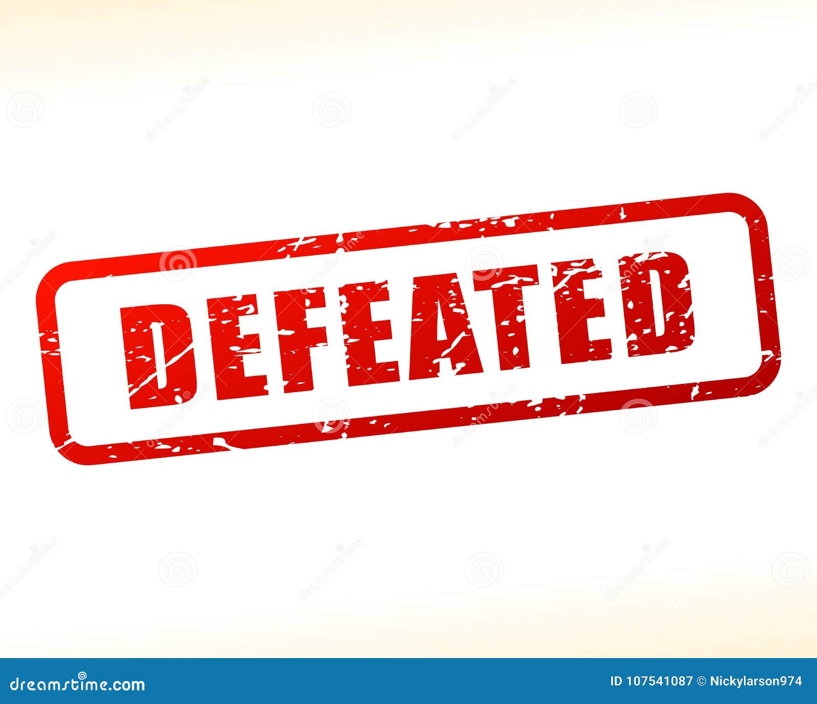 Defeated Text Stock Illustrations – 144 Defeated Text Stock ...