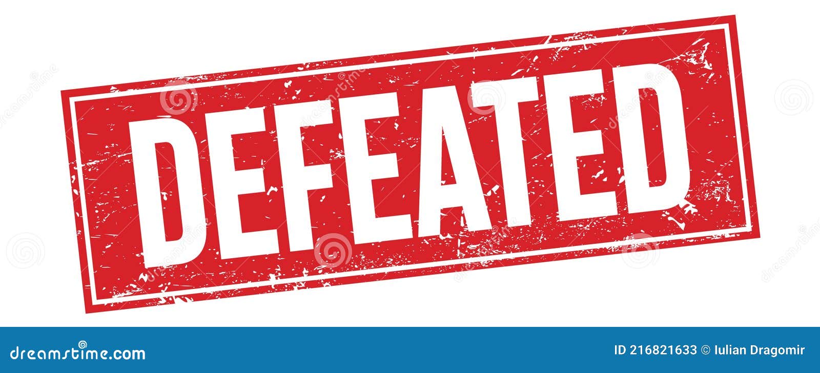 Defeated Red Stamp Stock Photo | CartoonDealer.com #95571084 Defeated Red Stamp Stock Photo | CartoonDealer.com #95571084