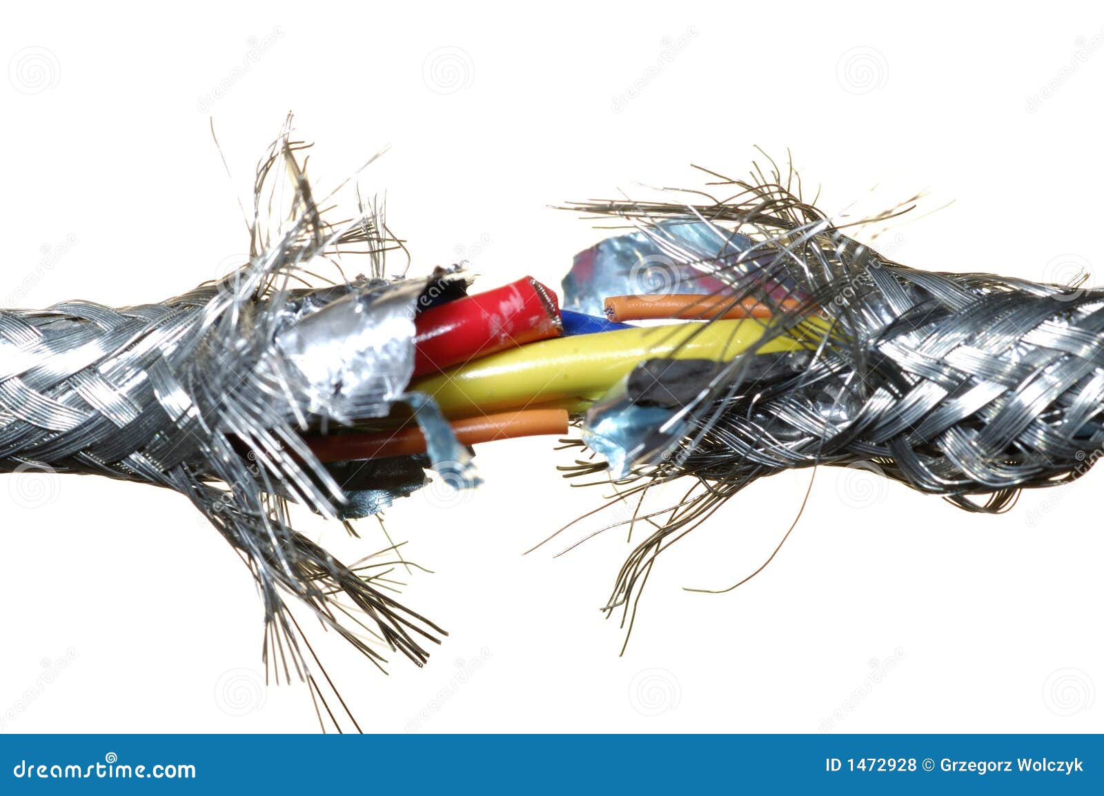 Defect stock photo. Image of sabotage, failure, cable - 1472928