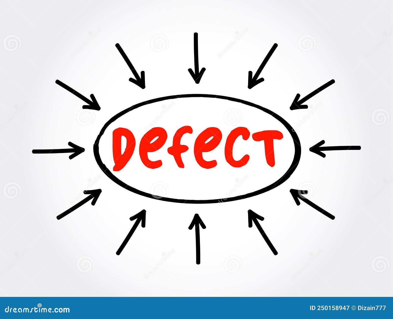 Defect Red Text Stamp Vector Illustration | CartoonDealer.com #107539100