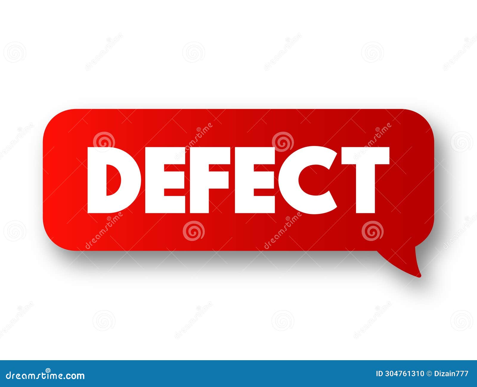 Defect Red Text Stamp Vector Illustration | CartoonDealer.com #107539100