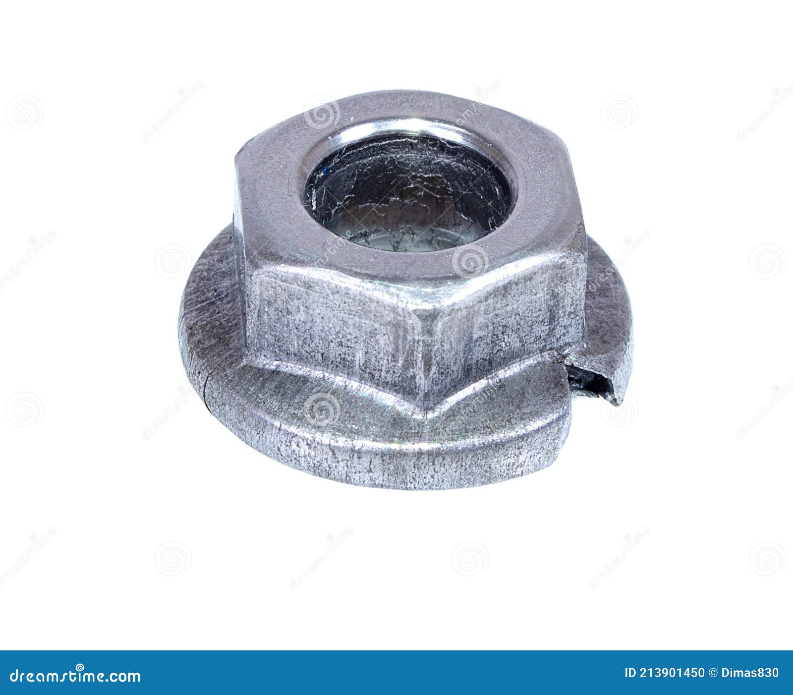 Defect Nuts on a White Background Stock Photo - Image of repair ...