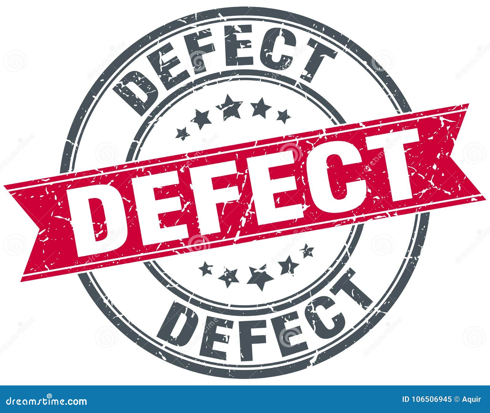 Defect stamp stock vector. Illustration of stamp, sign - 106506945