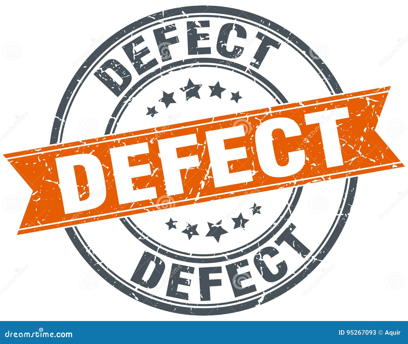 Defect. Defect Round Pink Label Isolated On Transparent Background ...