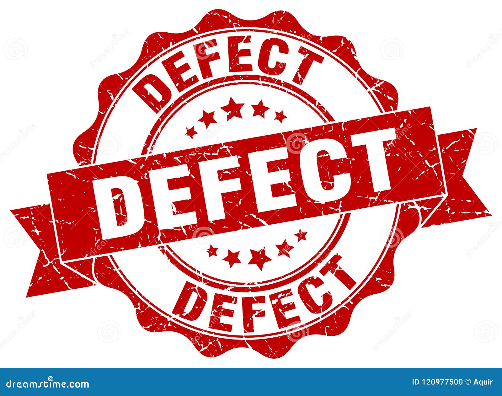 Defect. Defect Round Pink Label Isolated On Transparent Background ...
