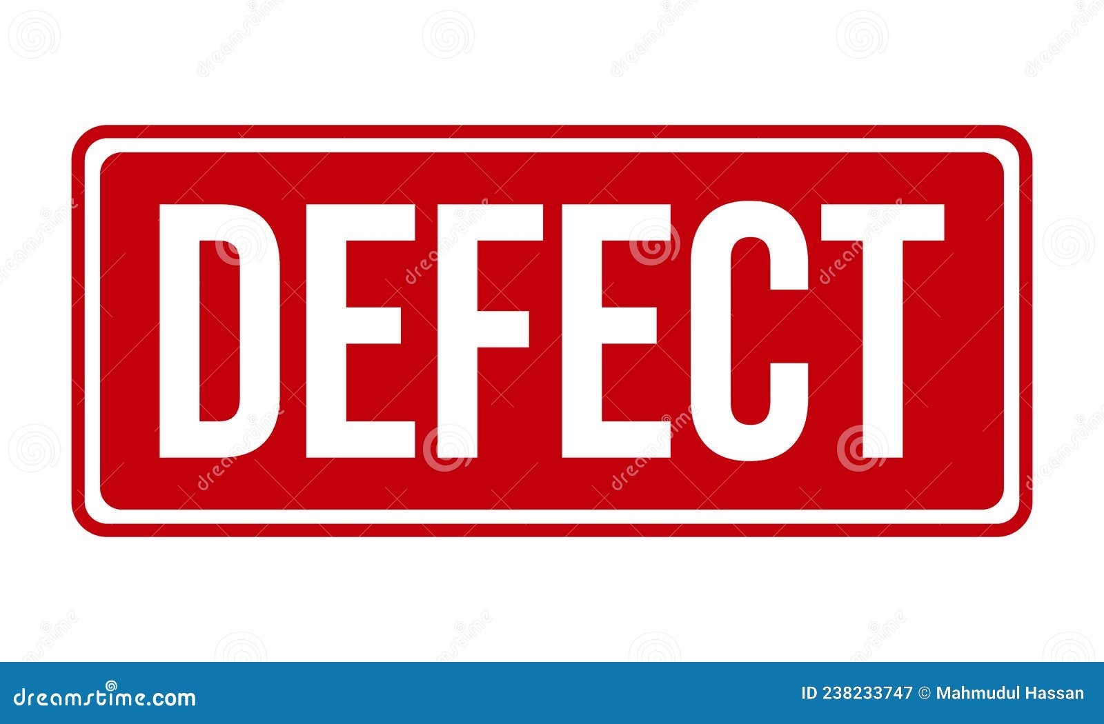 DEFECT Rubber Stamp Royalty-Free Stock Photo | CartoonDealer.com #86665683