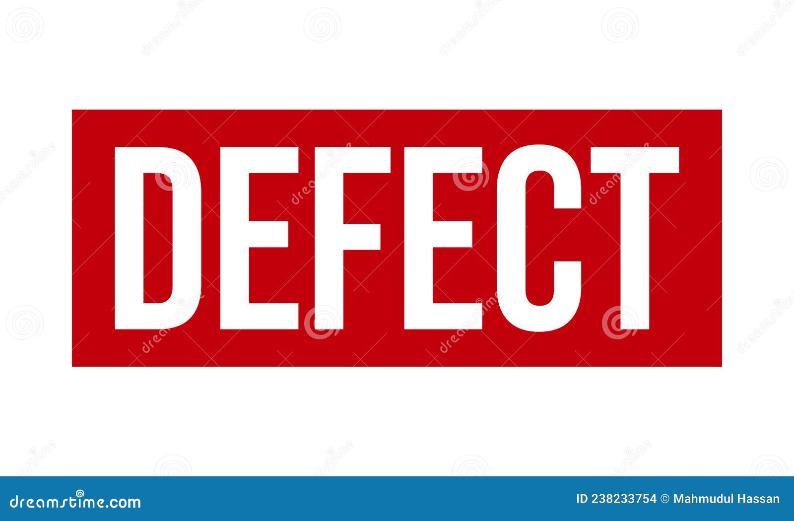 Defect Rubber Stamp. Defect Grunge Stamp Seal Vector Illustration Stock ...