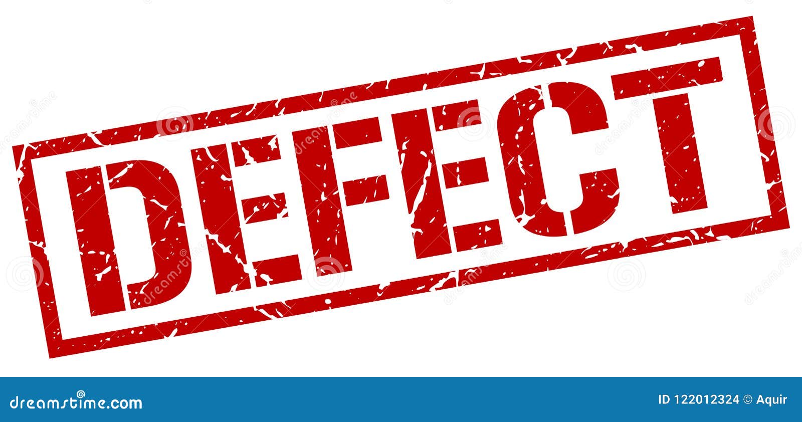 Defect stamp stock vector. Illustration of grungy, vector - 122012324