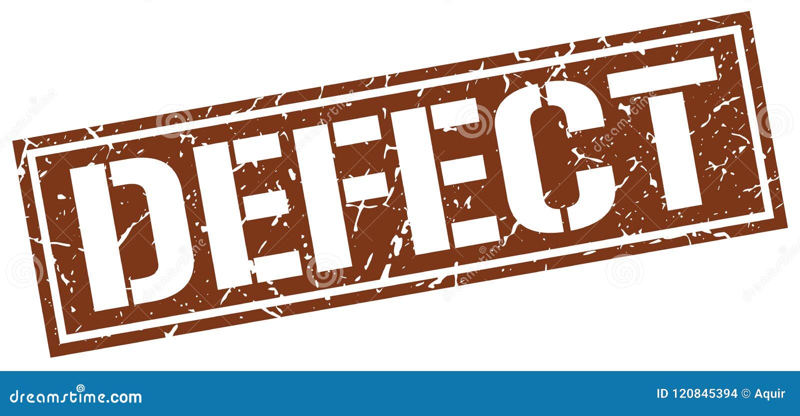 Defect stamp stock vector. Illustration of isolated - 120845394