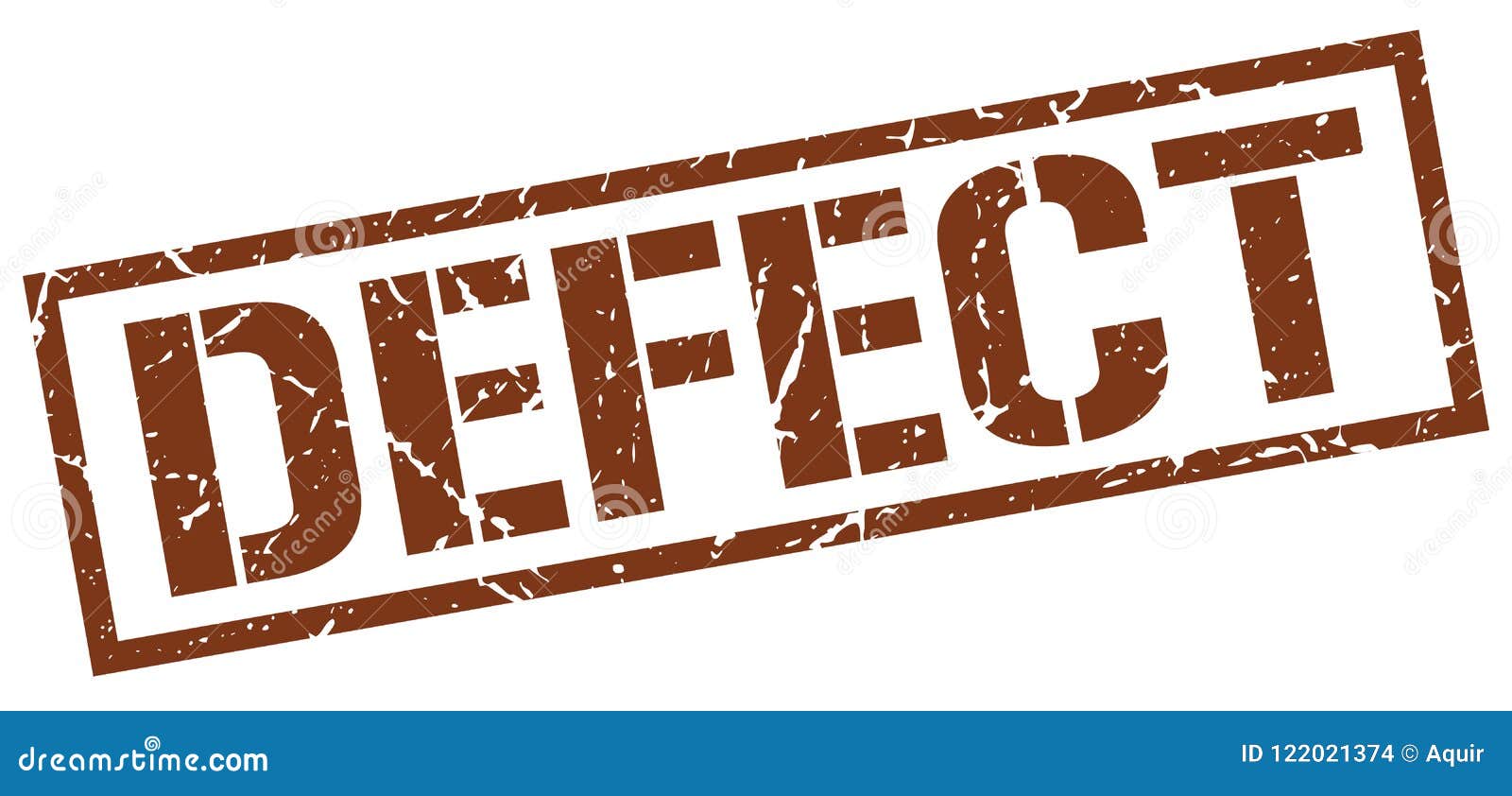 Defect stamp stock vector. Illustration of square, vector - 122021374