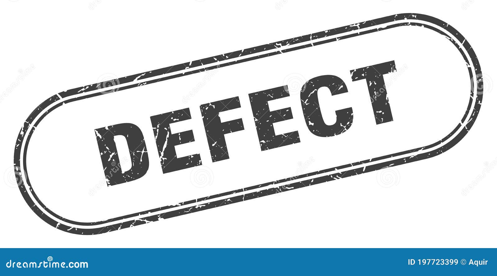 Defect stamp stock vector. Illustration of insignia - 197723399