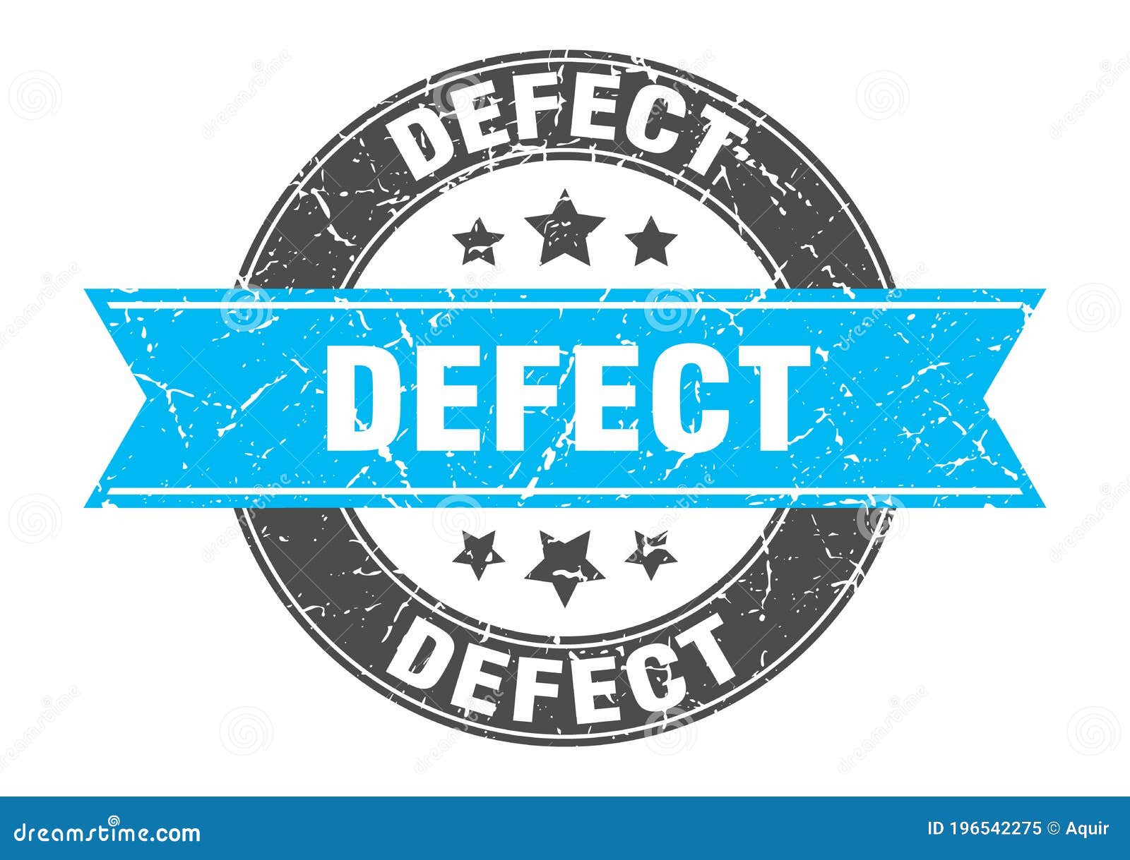 Defect stamp stock vector. Illustration of label, emblem - 196542275