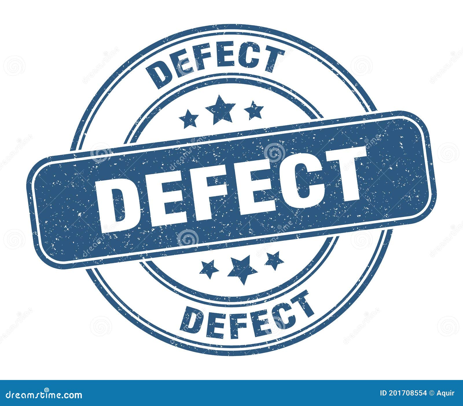 Defect Stamp. Defect Round Grunge Sign Stock Vector - Illustration of ...