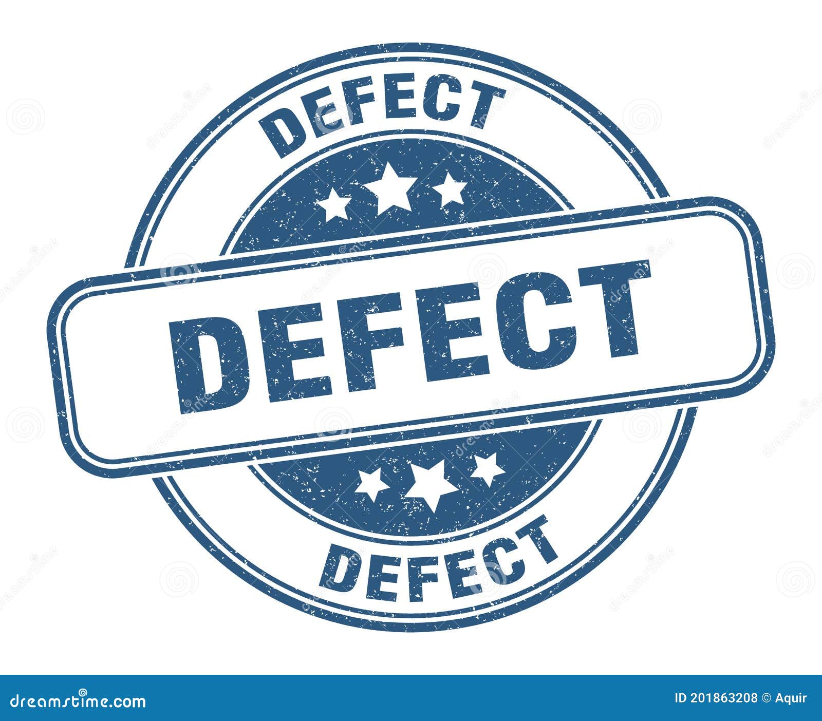 Defect Stamp. Defect Round Grunge Sign Stock Vector - Illustration of ...