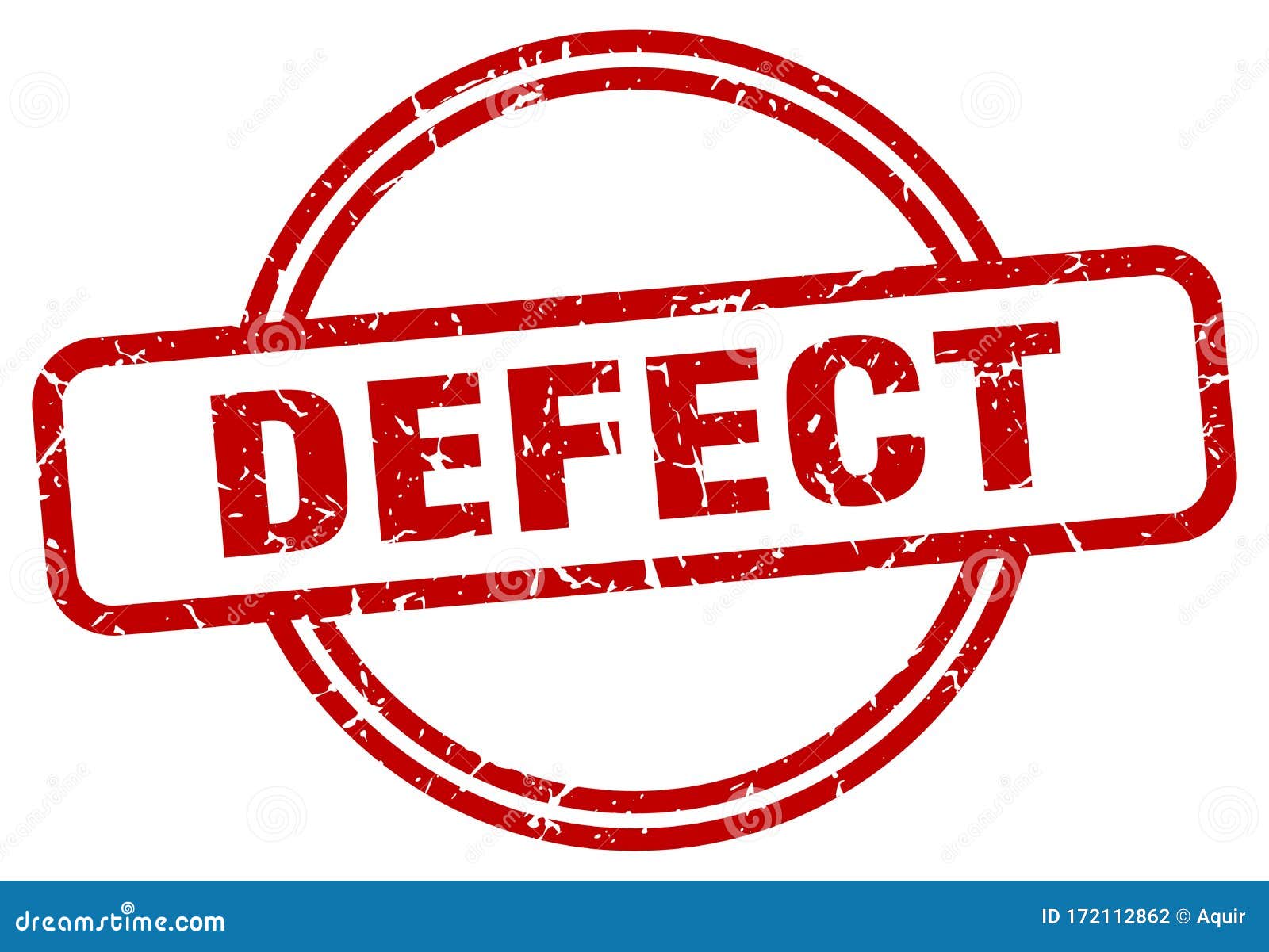 Defect Stamp. Defect Round Grunge Sign Stock Vector - Illustration of ...