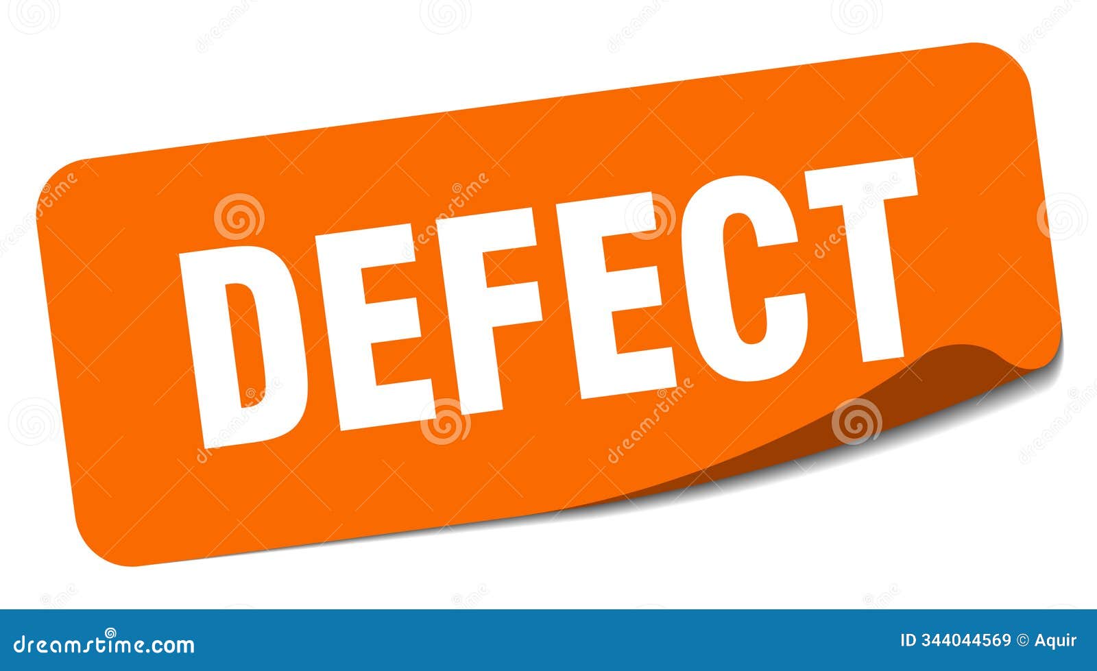 Defect Sticker Cartoon Vector | CartoonDealer.com #120119561