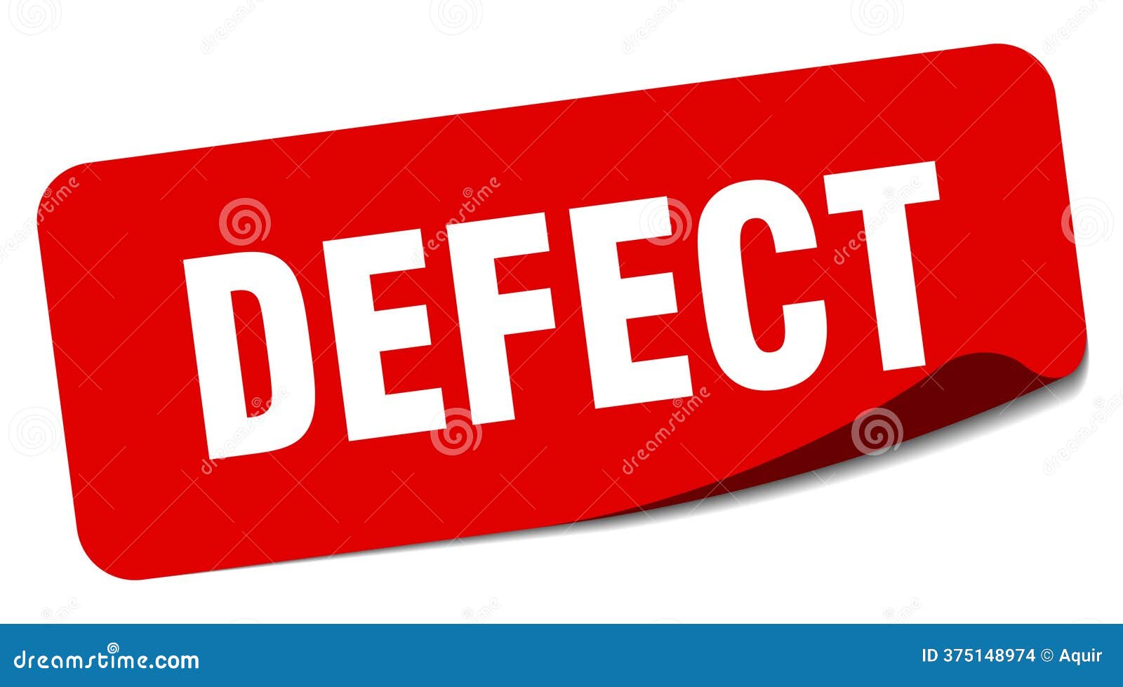 Defect Sticker. Defect Sign On Transparent Background Vector ...