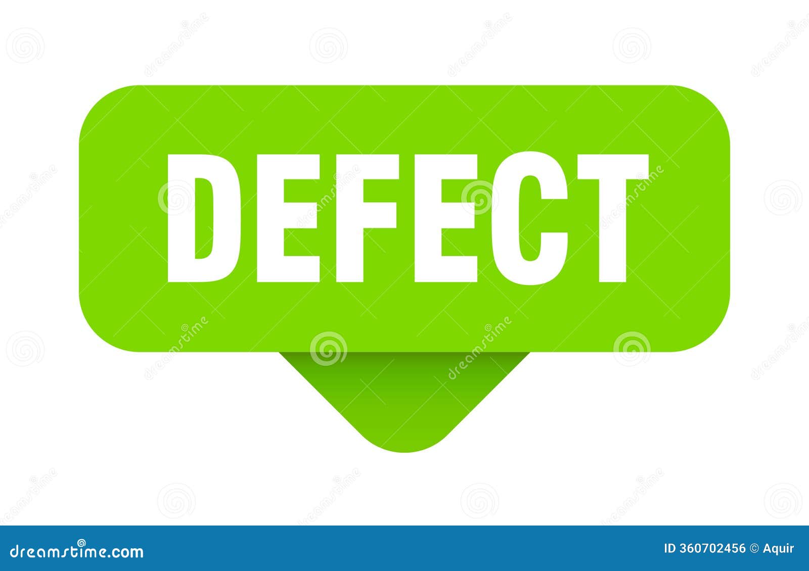Defect Sticker. Defect Sign On Transparent Background Vector ...