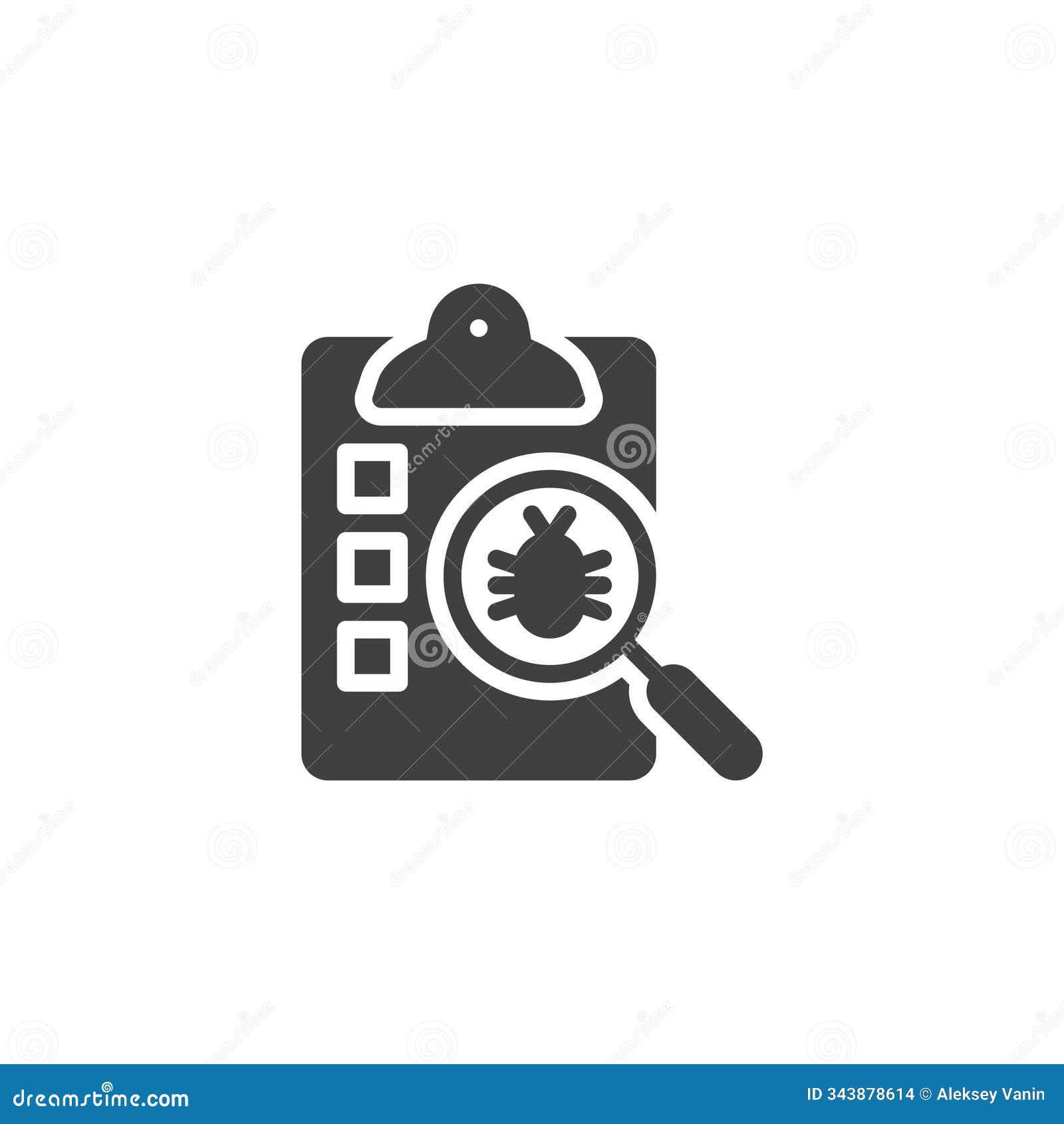 Defect Tracking Vector Icon Stock Vector - Illustration of graphics ...